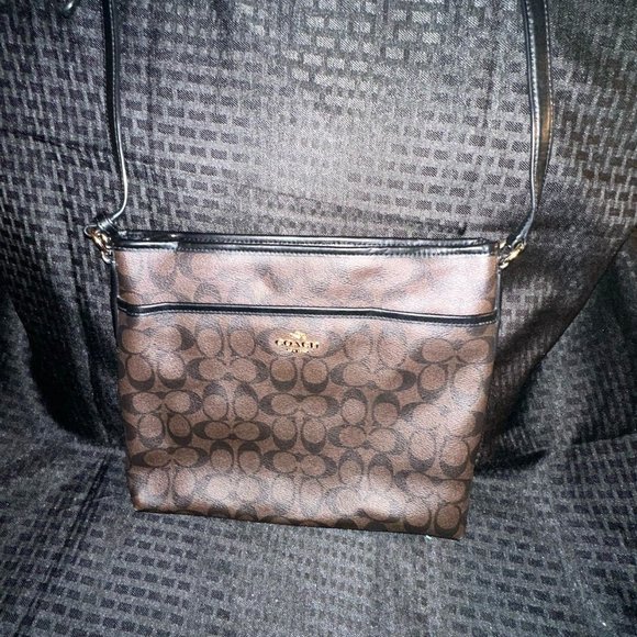 Coach | Bags | Authentic Brown Coach File Bag | Poshmark